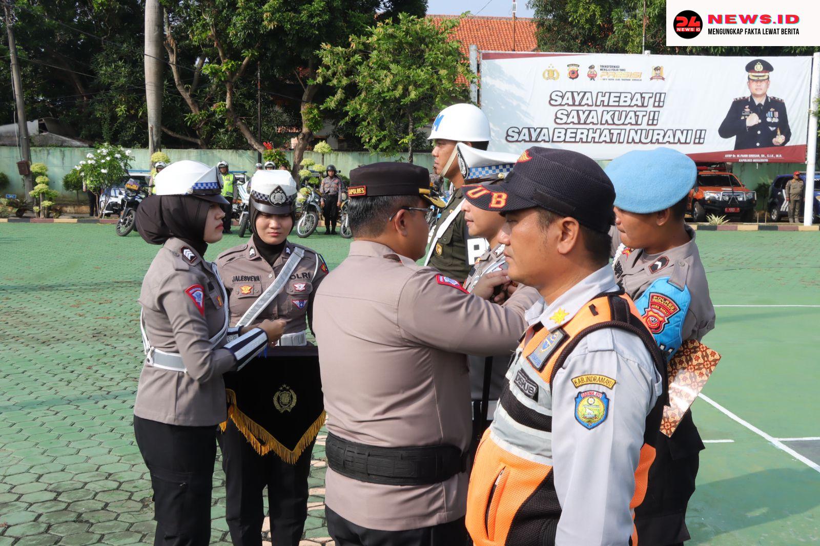 Polres Indramayu Gelar Operasi Keselamatan Lodaya 2024 Catat